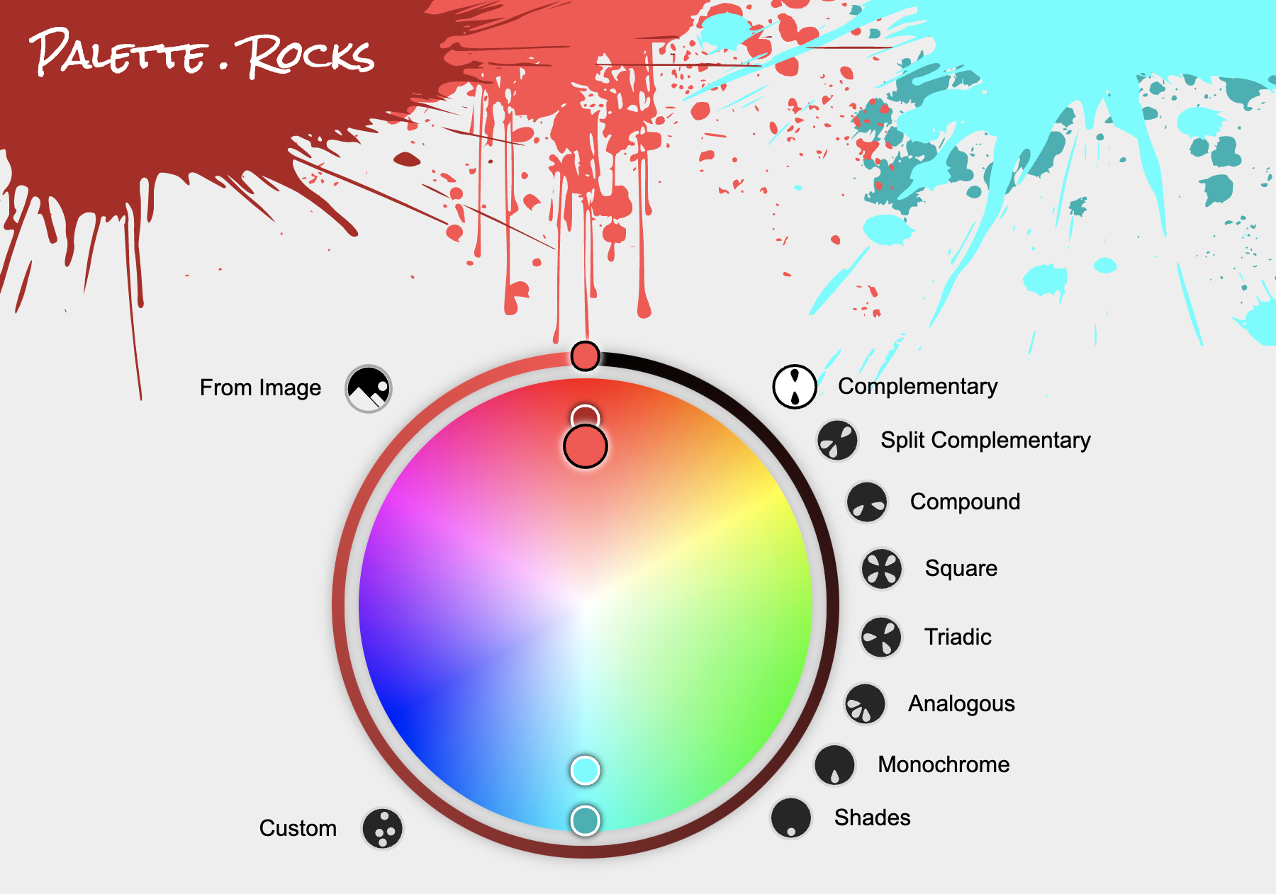 Palette.rocks - Color palette generator with accessibility in mind
